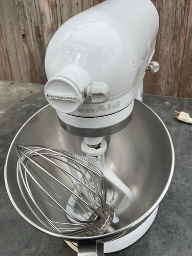 KitchenAid Ultra Power Stand Mixer KSM90 KSM90WH 300W + Bowl & 3 ...