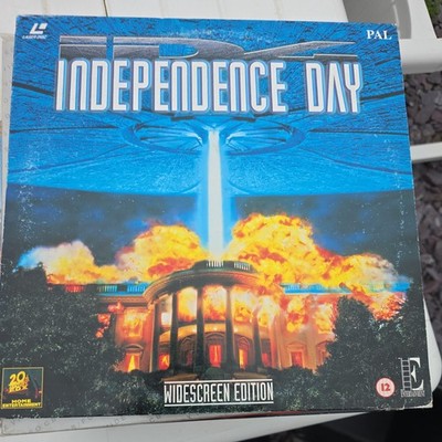 Independence Day Laserdisc Film PAL Widescreen, Gatefold Double Disc ...