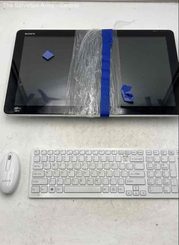Sony Vaio SVJ202 White Touch Screen Windows All-In-One Desktop Computer ...