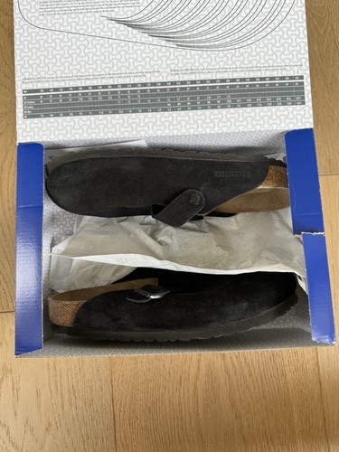 Black Birkenstock Boston Clogs Size 42 EU/ 9 US Comes with original box ...