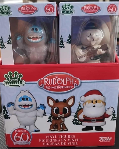 RUDOLPH THE RED NOSED REINDEER Mini Funko FULL CASE 12X Brand New ...