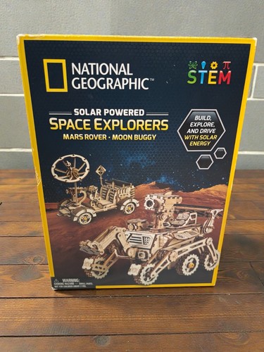 National Geographic Stem Solar Powered Space Explorers Mars Rover ...