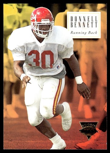 1994 SkyBox Premium #191 Donnell Bennett - Kansas City Chiefs - Rookie ...