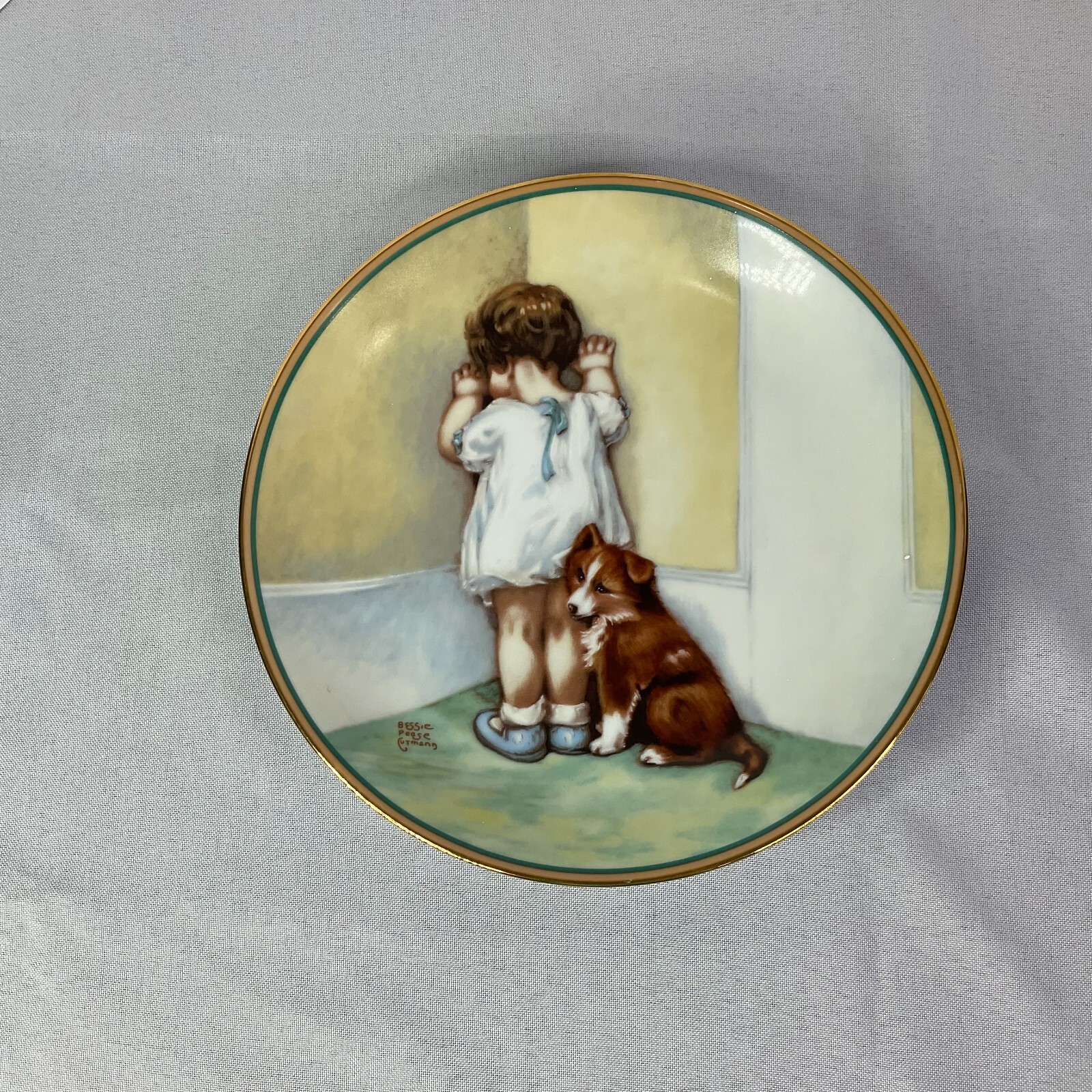 In Disgrace Bessie Pease Gutmann Plate The Hamilton Collection 1985 No ...