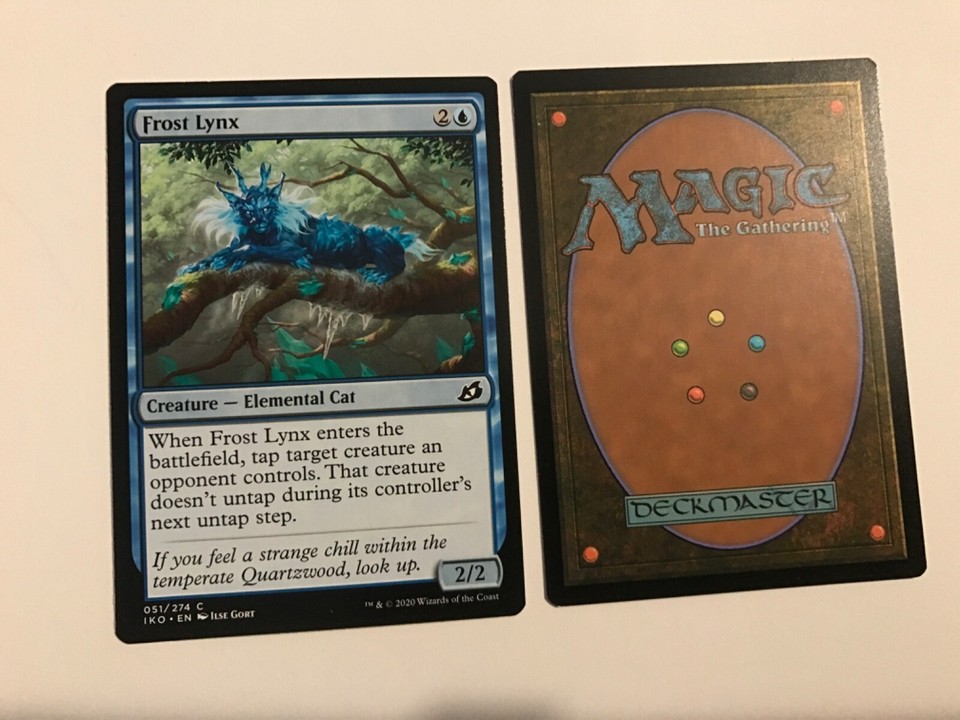 FROST LYNX x2 : IKORIA Magic the Gathering Mtg card; NM cat, blue | eBay