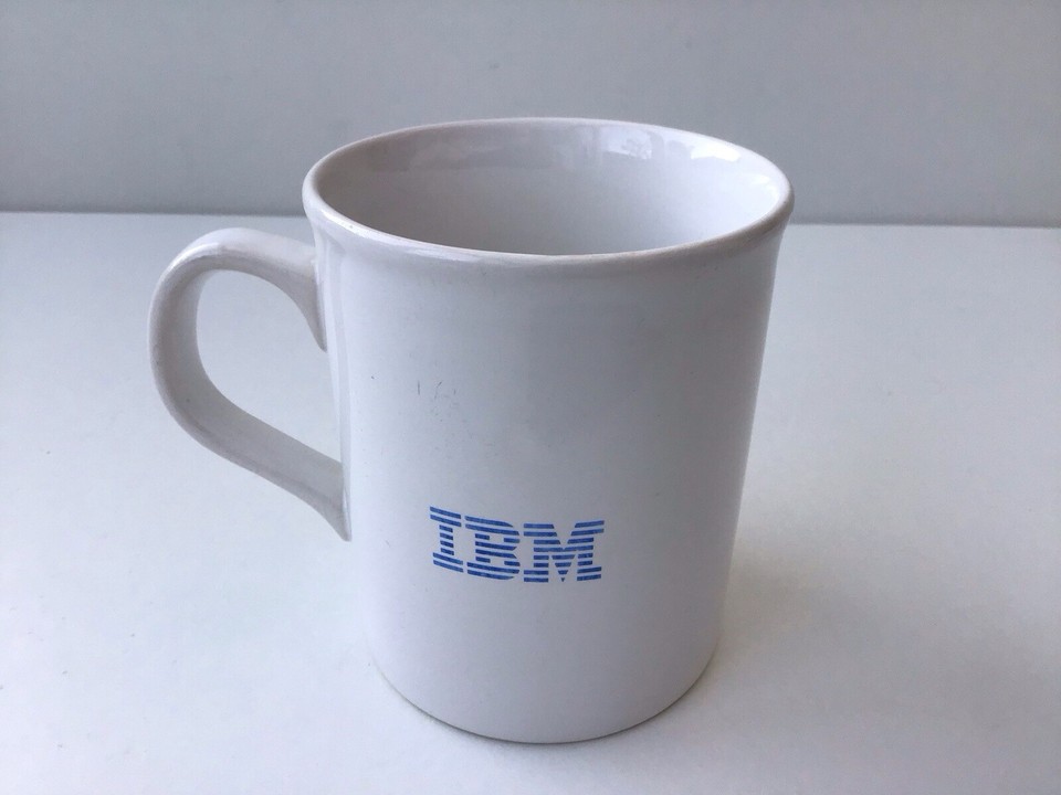 IBM Vintage Mug " It isn't difficult to Change to IBM" Advertising ...