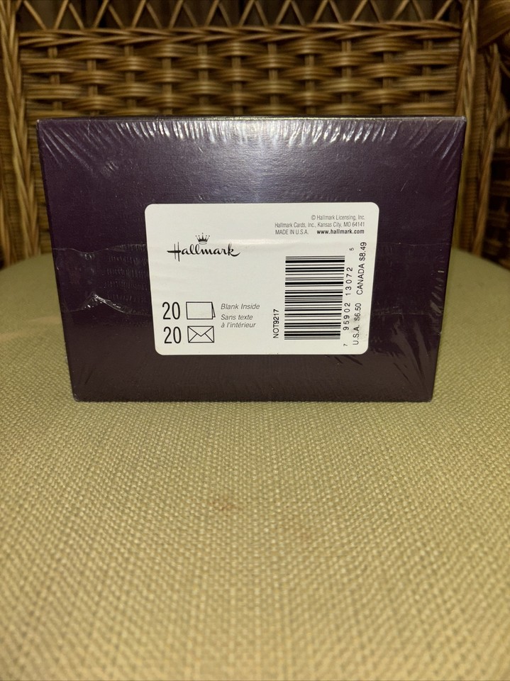 Hallmark Blank Boxed Cards Pack Of 20 Cards | eBay