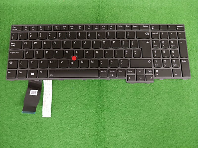 Lenovo T16 G1 L15 G3 P16s G1 Keyboard UK English Black Backlit ...