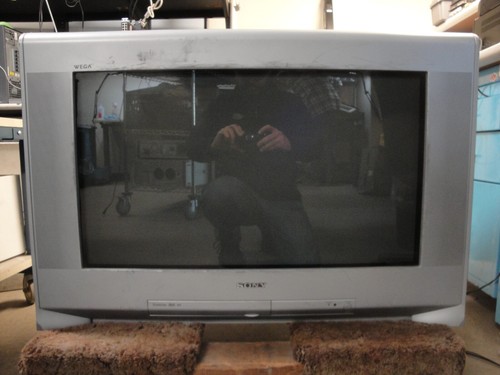 SONY TRINITRON KV-30HS420 30'' 1080i WIDESCREEN CRT TV NO REMOTE CAN ...