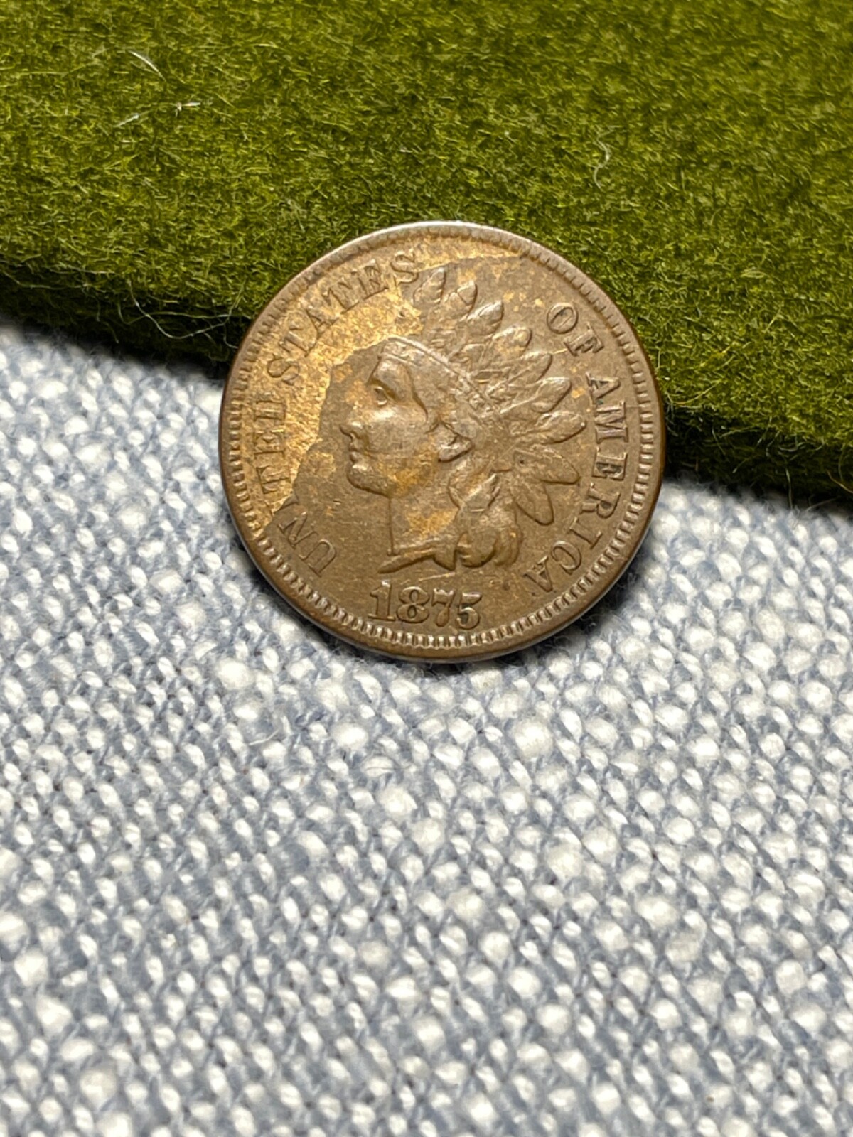 Indian Head Cent (Penny) 1875 XF! (100251) | eBay