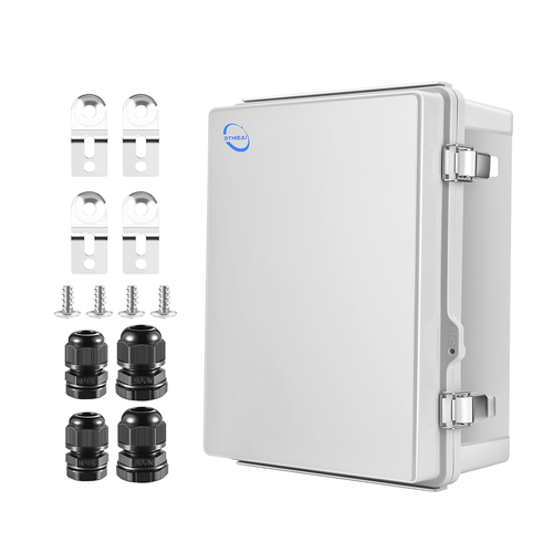 Waterproof Outdoor IP67 Junction Box(16.1"X12.2"X7.1") with Mounting ...