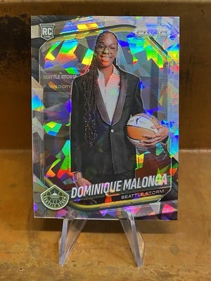 2025 Panini Prizm WNBA DOMINIQUE MALONGA #144 Rookie RC Variation ...