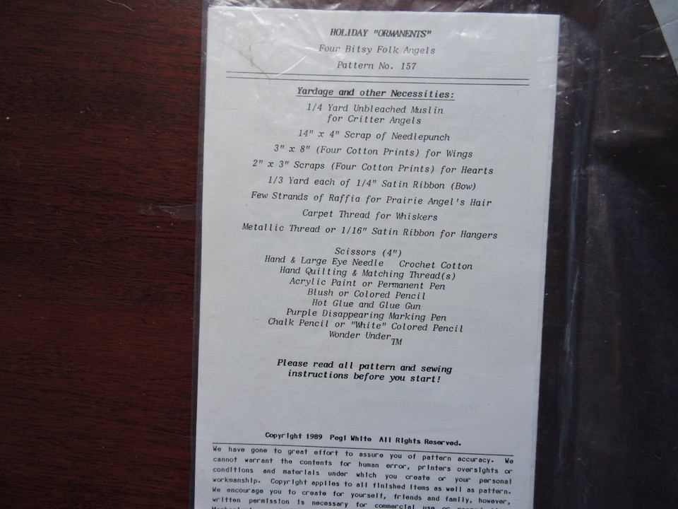 Christmas Crafts & Ornament Patterns | eBay