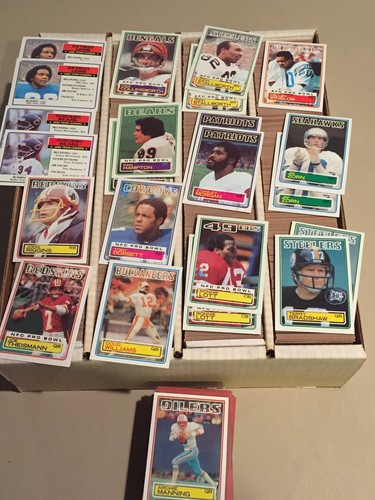 Complete Ur 1983 TOPPS FOOTBALL Cards & Sticker Inserts PICK 35 Points ...