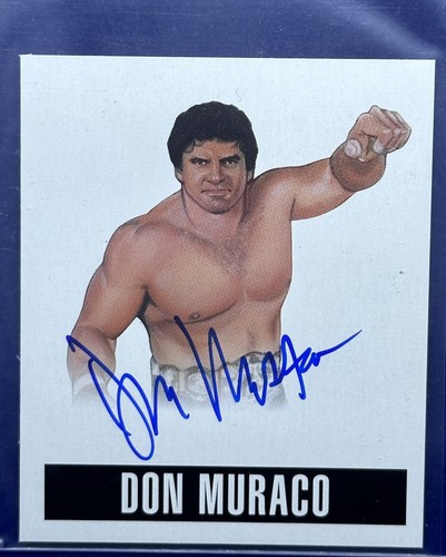2014 Leaf Originals Wrestling DON MURACO Auto Alternate Art Autograph ...