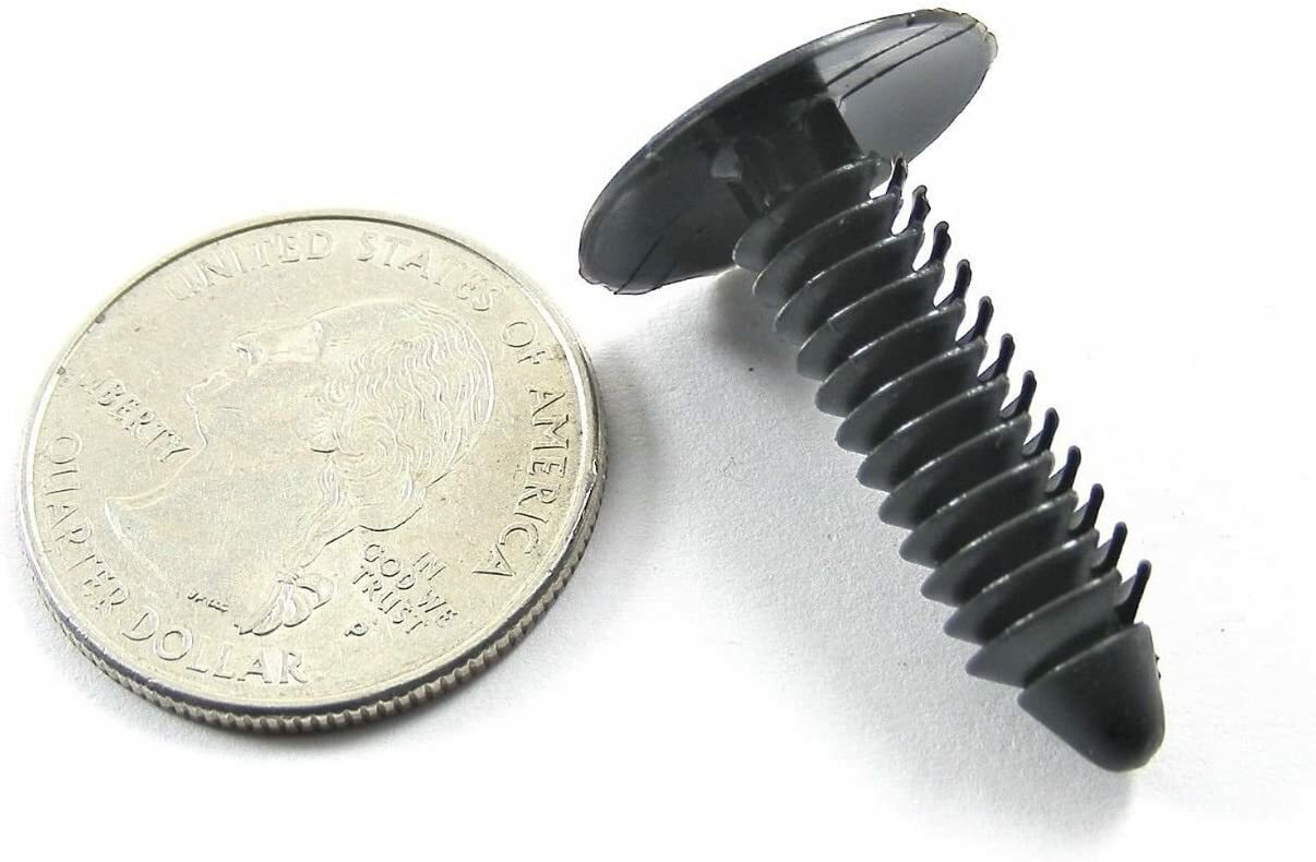 Nylon Push Retainers Fit 1/4" Hole 1-1/16" Long (Qty-25) #1793 | eBay