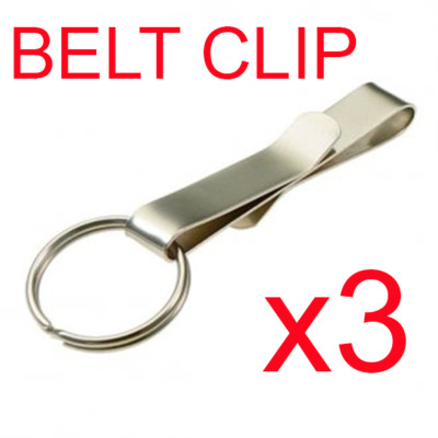 Security BELT CLIP KEY HOLDER - High Quality - Clips over Belt - x3 ...