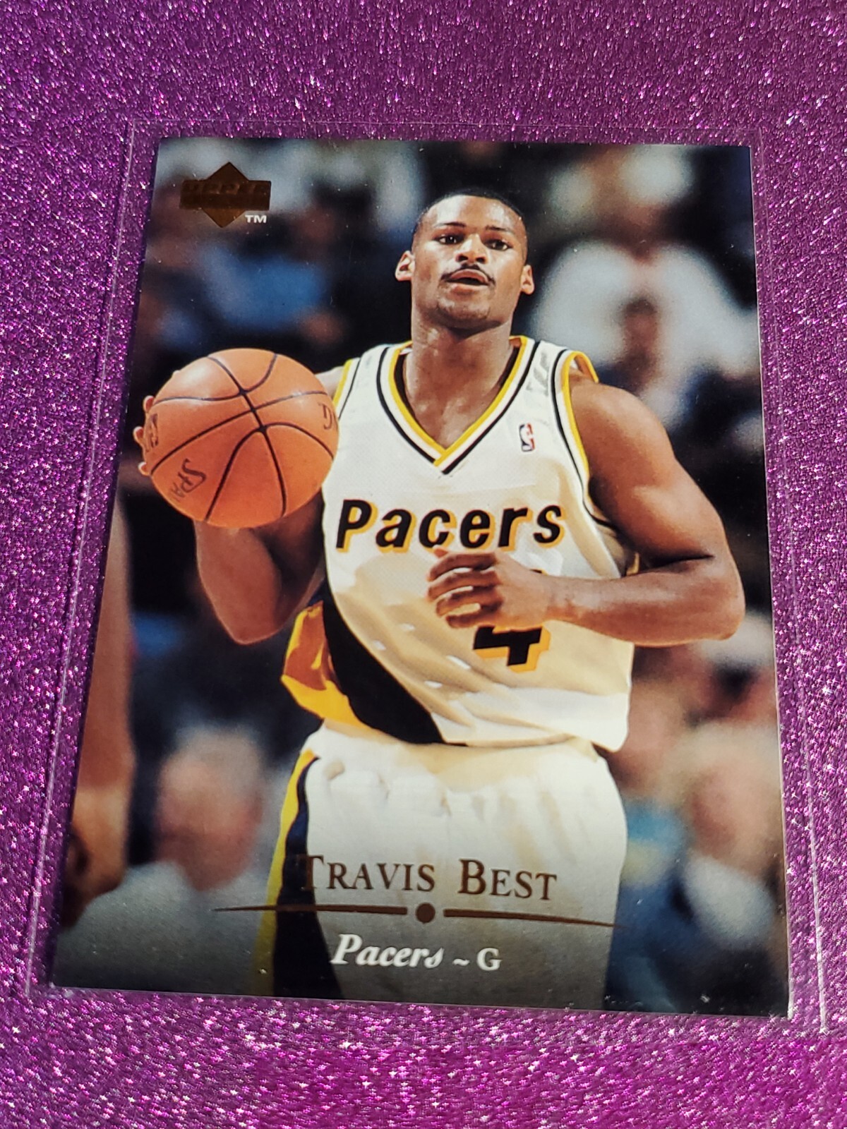 1995-96 Upper Deck Indiana Pacers Basketball Card #299 Travis Best ...