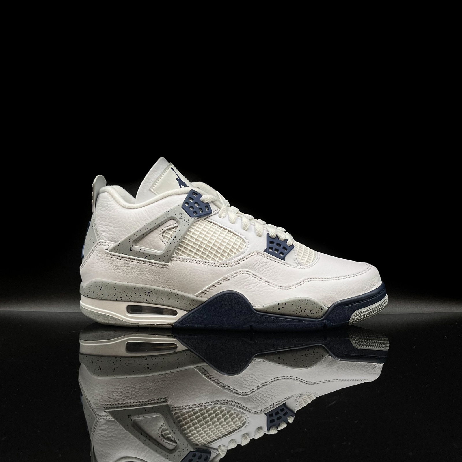 Size 4 - Jordan 4 Retro Mid Midnight Navy for sale online | eBay
