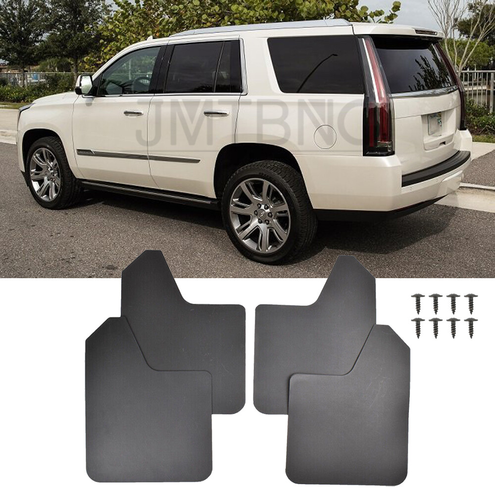 4PCS Sports Splash Guards Mud Flaps for Cadillac Escalade GMC Yukon ...