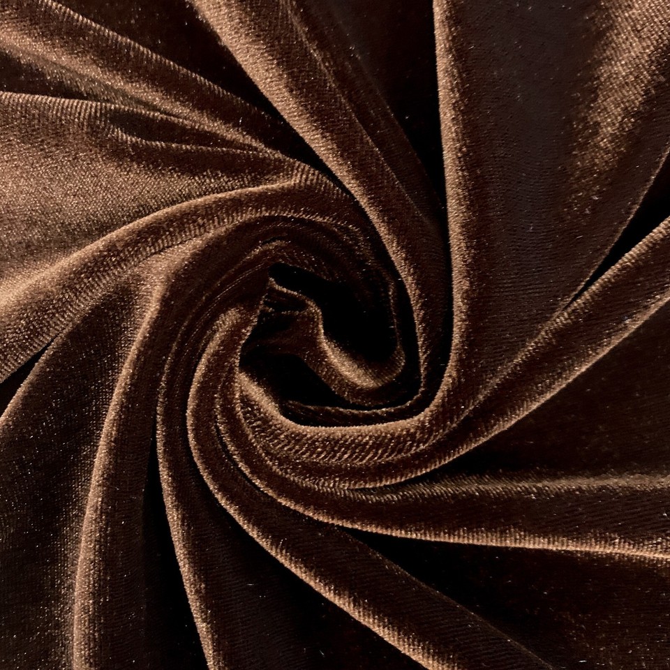 65 Colors Princess Polyester Spandex Stretch Velvet Fabric by the Yard ...