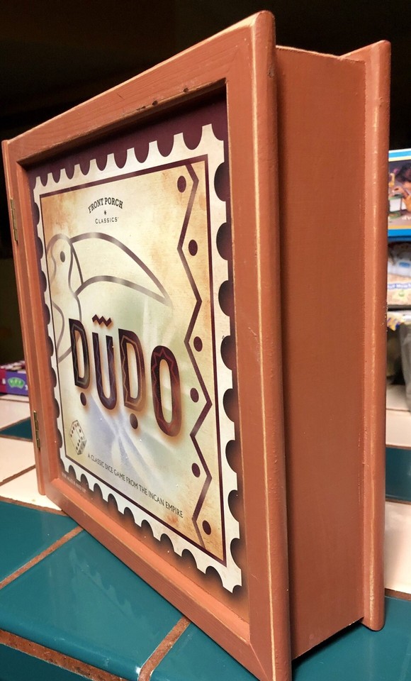 DUDO INCAN DICE GAME FRONT PORCH CLASSICS BookShelf Edition Incan ...
