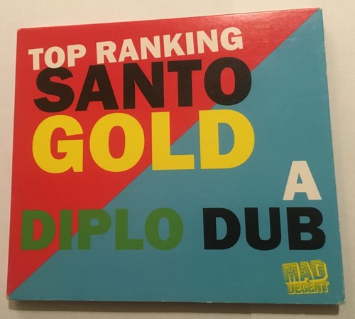 TOP RANKING SANTOGOLD a diplo dub CD album mixtape 2008 Mad Decent ...
