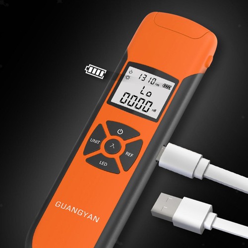 Mini Optical Power Meter Durable 7 Wavelengths Optic Tool Kit ...