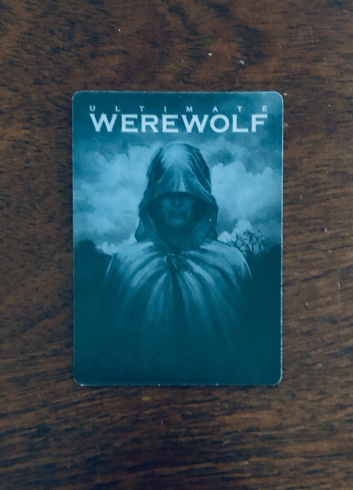 Ultimate Werewolf Spellcaster Card Official Extra/Replacement Game ...