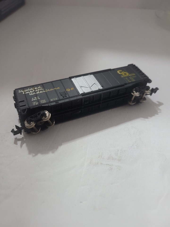 Bachmann N Scale C&O 23000 Insulated Cushion Underframe 50' Box Car ...
