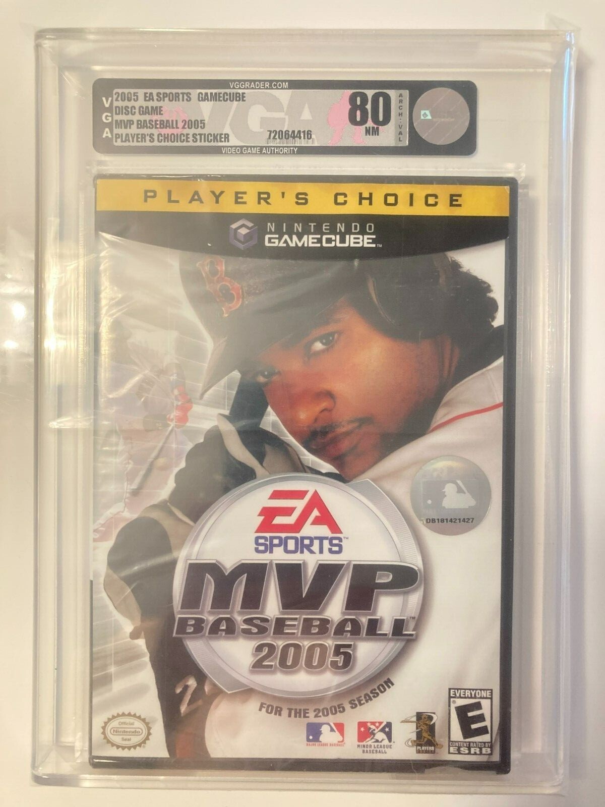 Rare Gamecube MVP Baseball 2005 Misprint WATA Graded 80 Rare | eBay