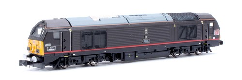 DAPOL 'N' GAUGE 2D-010-008 ROYAL SOVEREIGN DB ER CLASS 67 '67006 ...