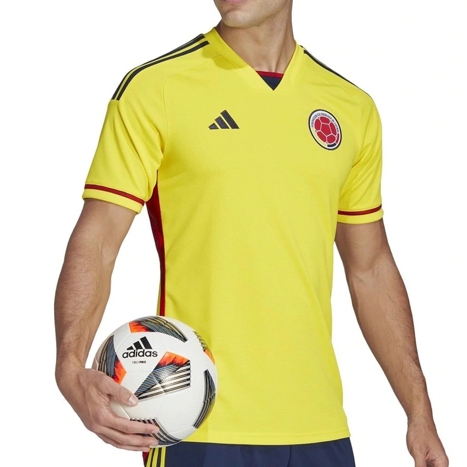 Adidas MEN'S COLOMBIA HOME JERSEY 2022/23 | eBay