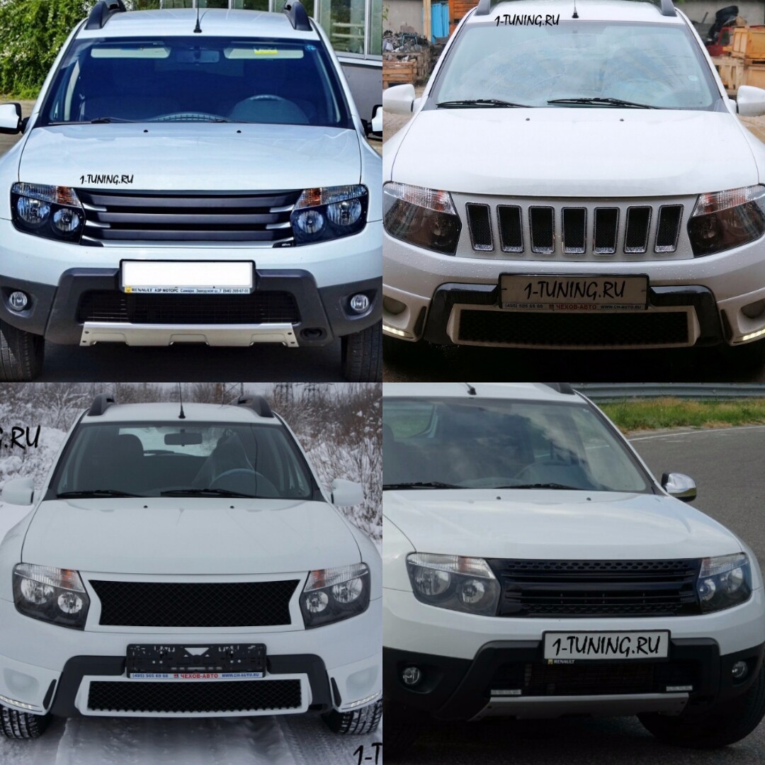 Radiator Grill With Strips For Renault Dacia Duster