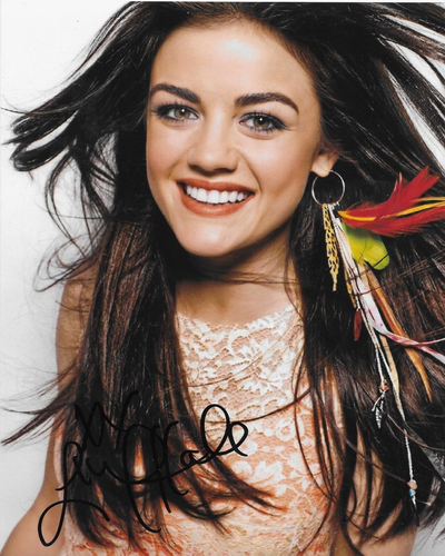 Autographed Lucy Hale Signed 8x10 Photo #3 Pretty Little Liars Original ...