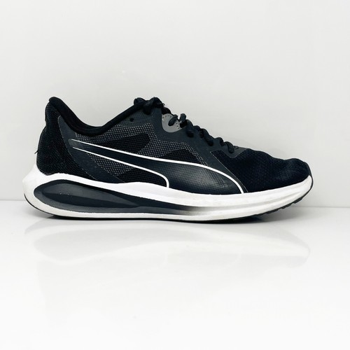 Puma Boys Twitch Runner 384537-01 Black Running Shoes Sneakers Size 7C ...