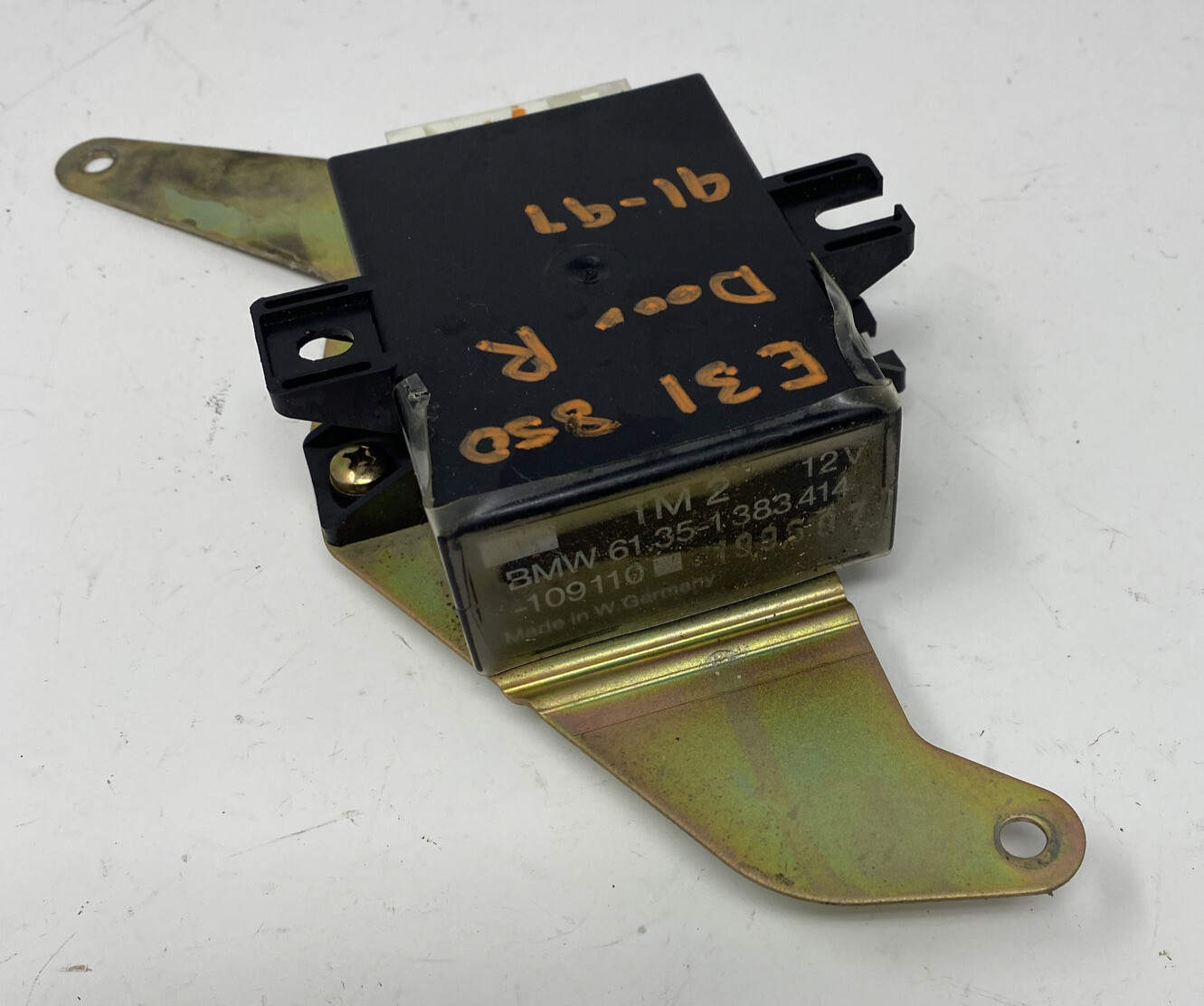 BMW E31 850Ci DOOR CONTROL MODULE RIGHT PASSENGER SIDE 1991-1997 ...