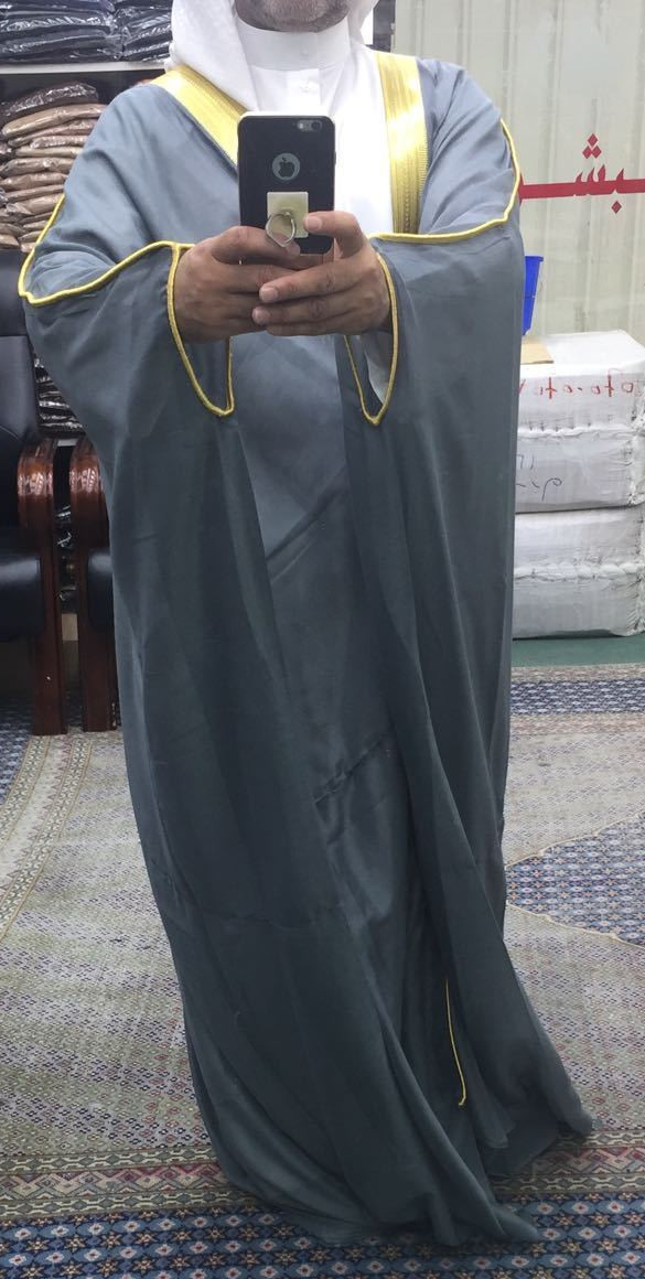 BISHT ️DESERT BOUTIQUE Men's Traditional Kuwaiti Khaleejy Islamic ...