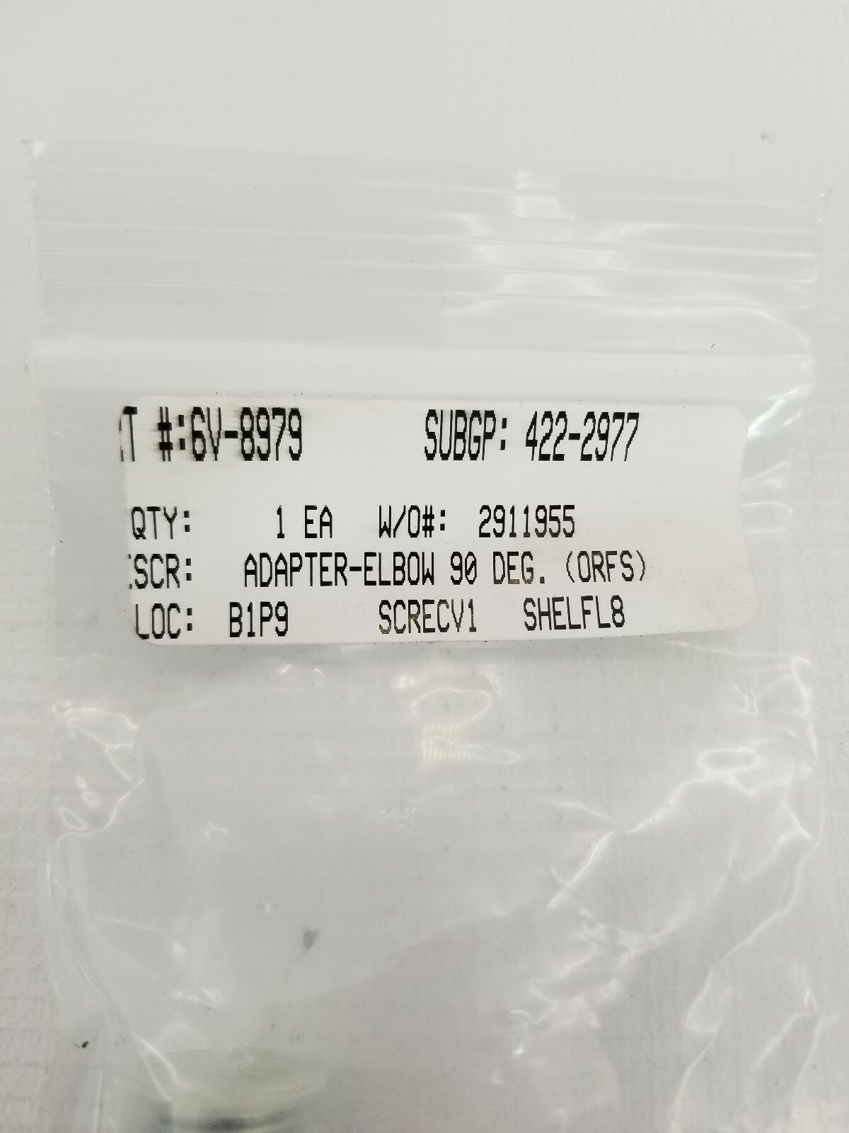 CATERPILLAR ELBOW 6V8979 Free Shipping | eBay