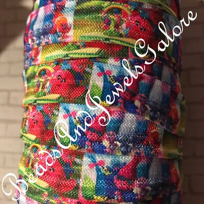 trolls foe inspired trolls elastic trolls favors trolls hair ties ...