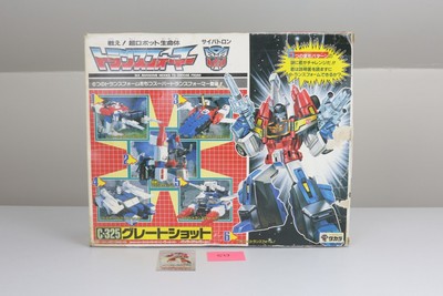 C-325 Greatshot MIB Transformers G1 RARE Takara Japanese Sixshot | eBay