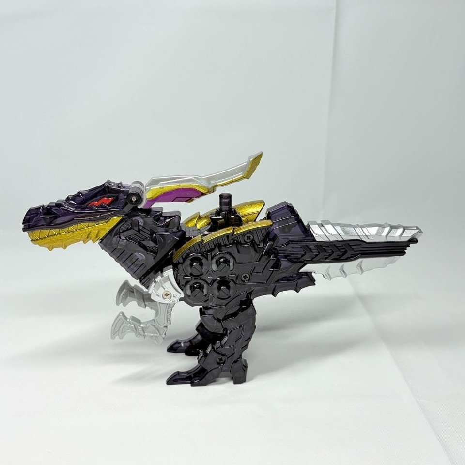 Ryusoulger DX Shine Raptor Shadow Raptor Power Rangers Dino Fury zord ...