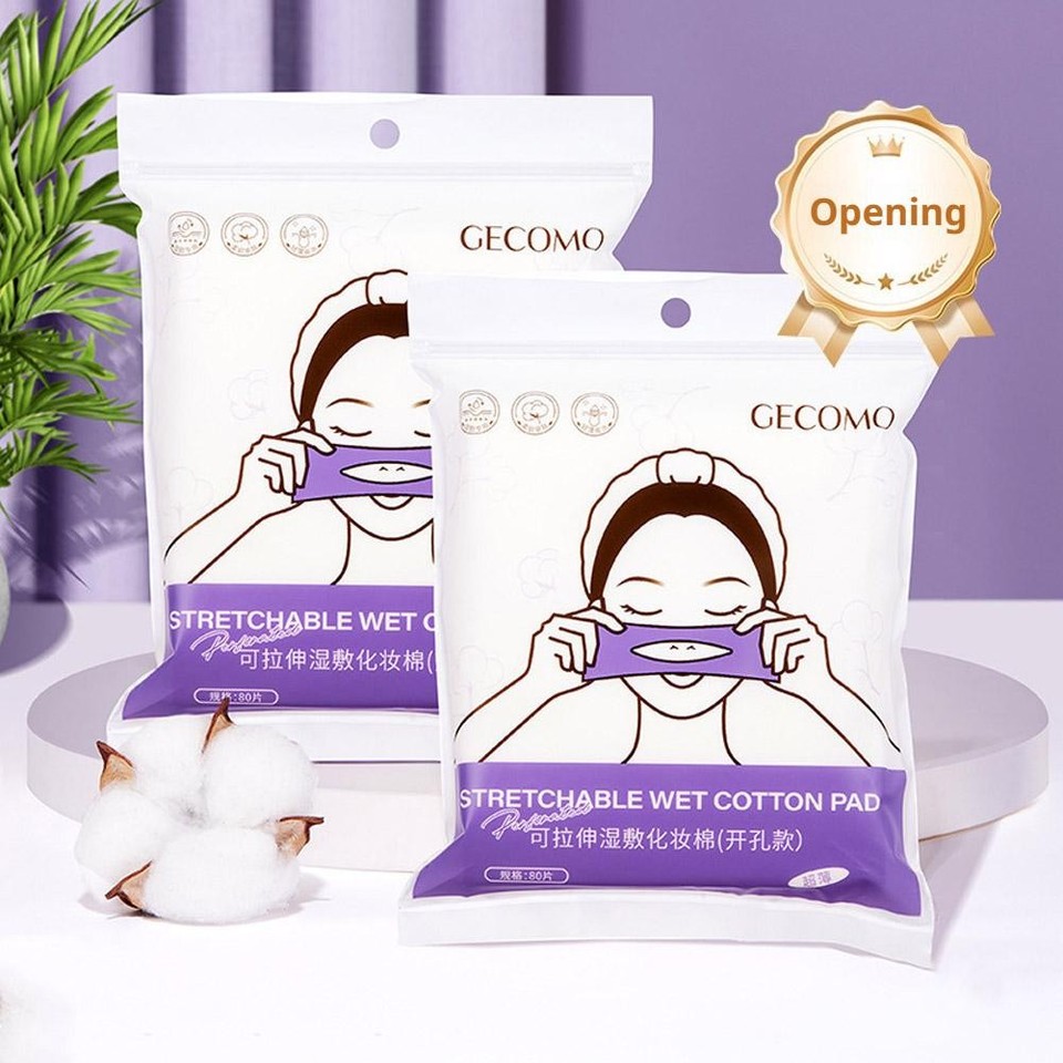 Wet Compress Cotton Stretchable Cosmetic Cotton Pads Disposable# | eBay
