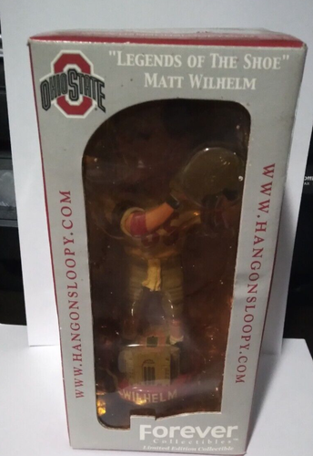 Ohio State Buckeyes ~ Matt Wilhelm Bobblehead ~ Legend Of The Shoe ...