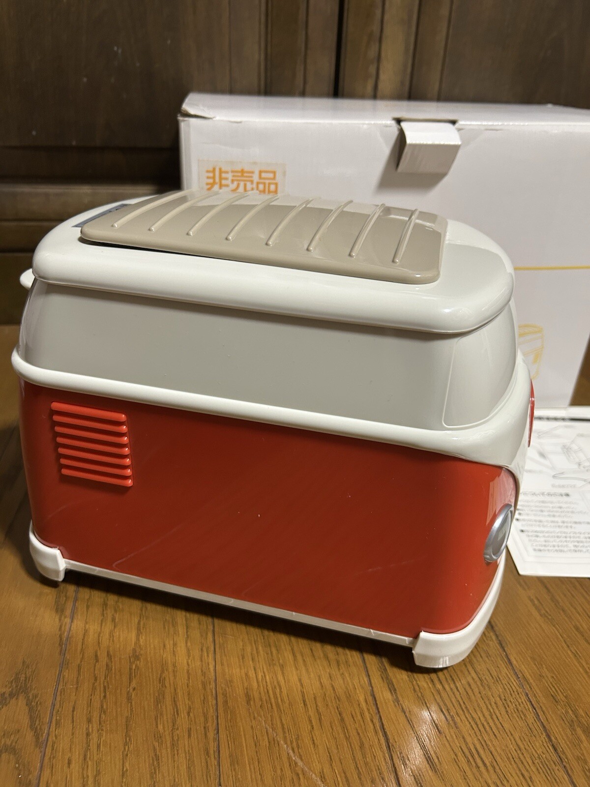 Volkswagen Official Original Mini Bus Toaster Set Red Japan Limited W ...