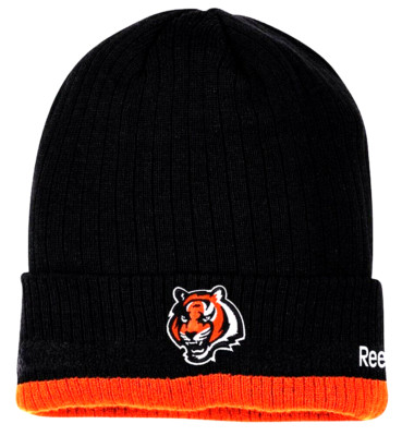 Cincinnati Bengals Cuffed Knit Beanie Hat Toque Winter Cap On Field ...