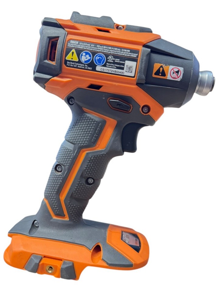 Ridgid Gen5x R86038 18V Brushless 1/4" Impact Driver (Tool Only ...