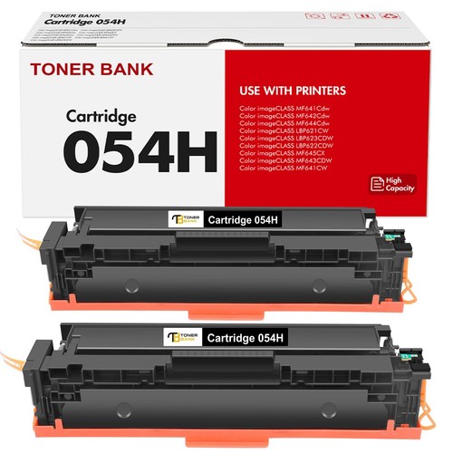 Toner Bank Compatible Toner Cartridge Replacement for Canon 054H 054 ...