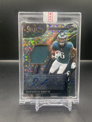 2021 Select DeVonta Smith Disco Prizm RPA /25 Eagles | eBay