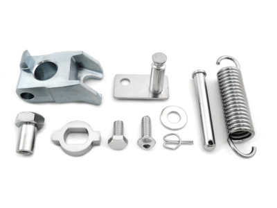 Chrome Kickstand Pivot Spring Kit for Harley Dyna FXD FXDWG Models 1998 ...